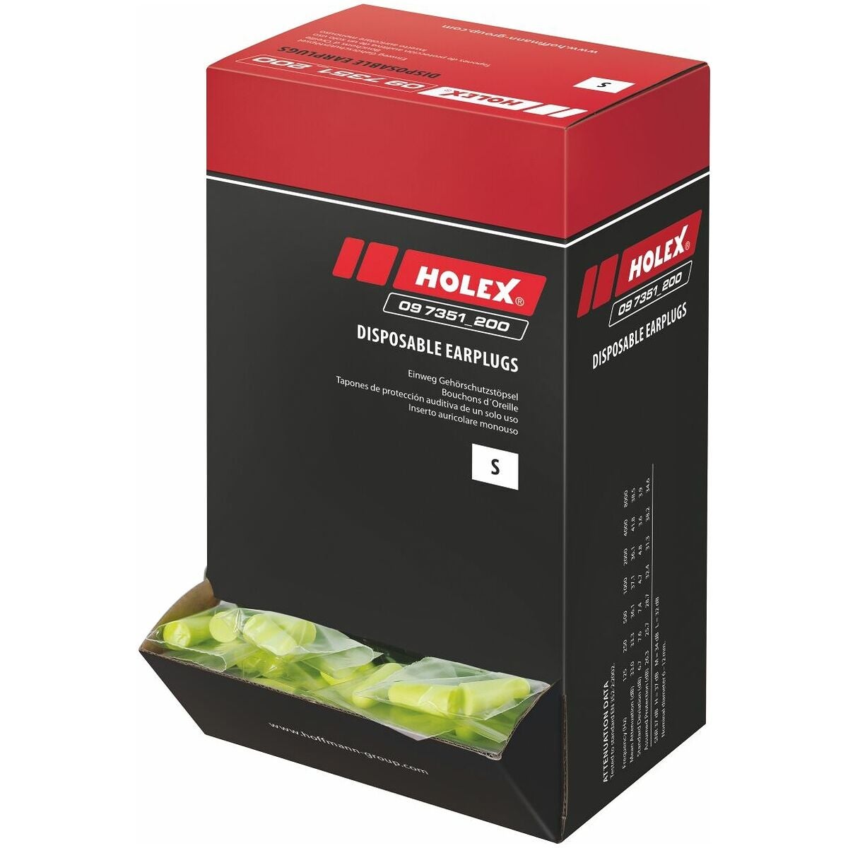 Hörsekskyddsproppset HOLEX S 200